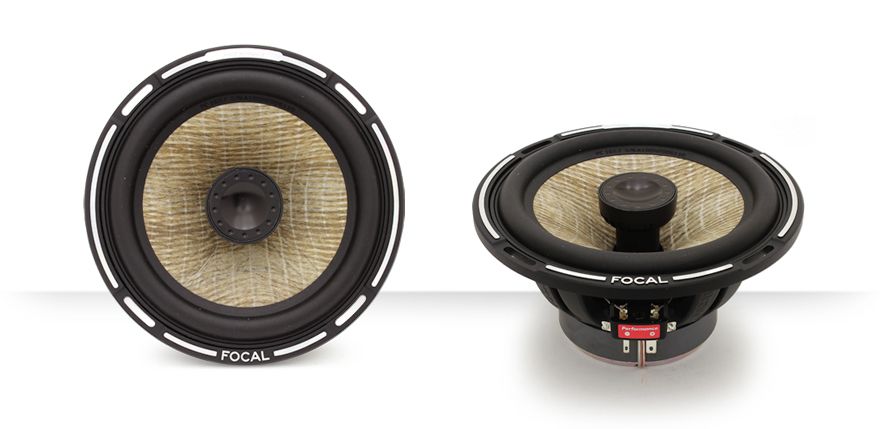 Focal PC-165F 6.5" 70W RMS 2-Way Flax Cone Coaxial Speakers