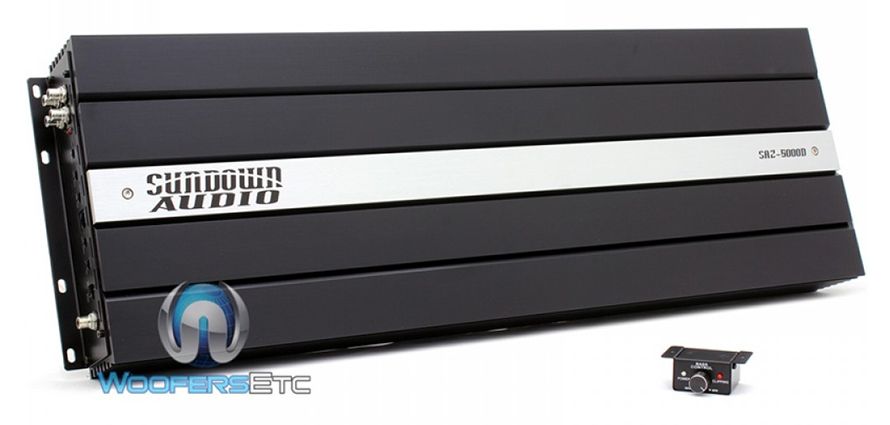 Sundown Audio SAZ-5000D Monoblock 5000W RMS Car Amplifier