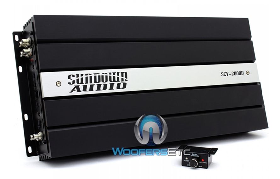 Sundown Audio SCV-2000D Monoblock 2000W RMS Car Amplifier