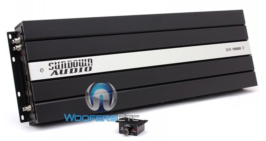 Sundown Audio SCV-4000D Monoblock 4000W RMS Car Amplifier