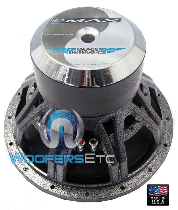 IDMAX12-D2 IMAGE DYNAMICS SUB 12" IDMAX 2 OHM 1800W MAX PRO BASS ...